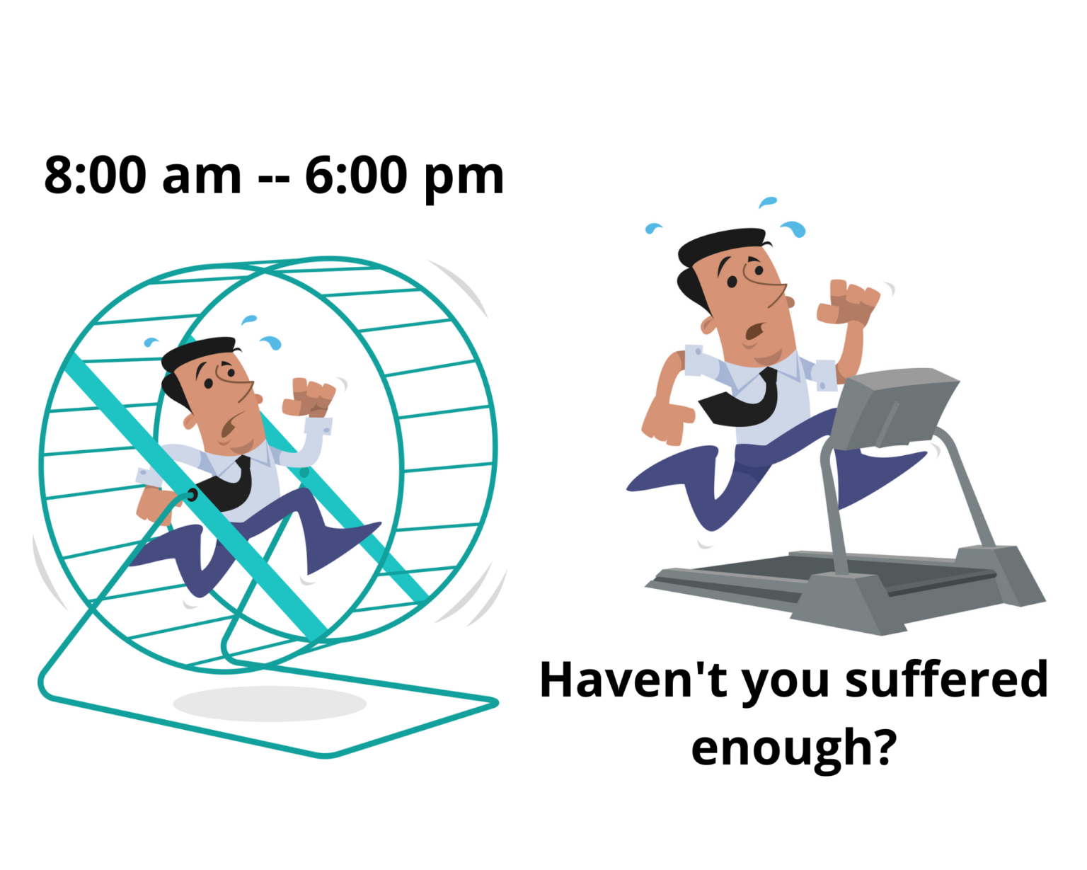 Get off the human hamster wheel – Course Fit-Presenter